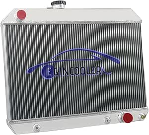 Amazon.com: EGINCOOLER 4 Row Core Aluminum Radiator For 1965-1967 ...