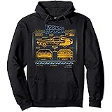 Back To The Future 35th Anniversary DeLorean Schematics T-Shirt