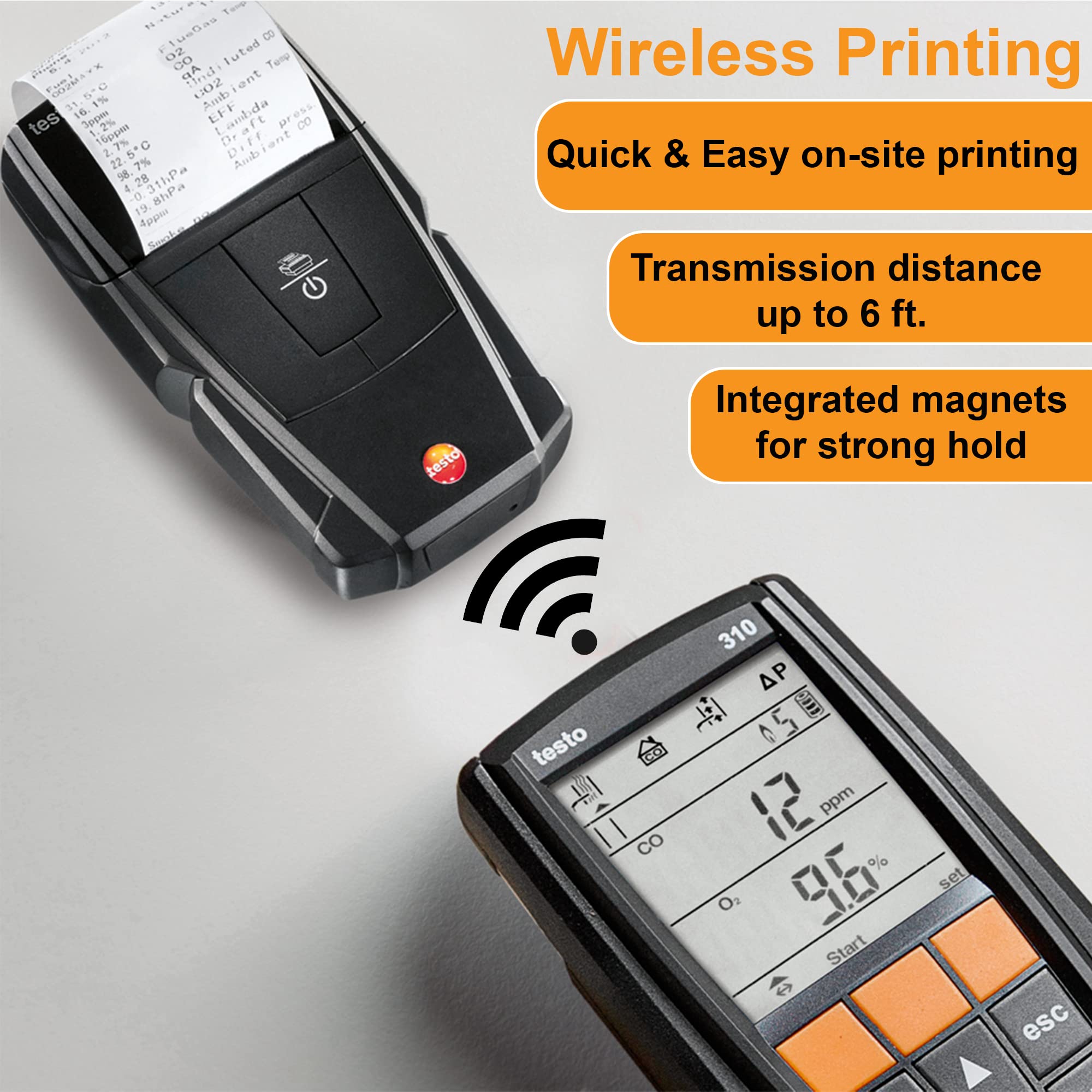 Mua 310 Combustion Analyzer Kit with Printer – Combustion analyzer ...