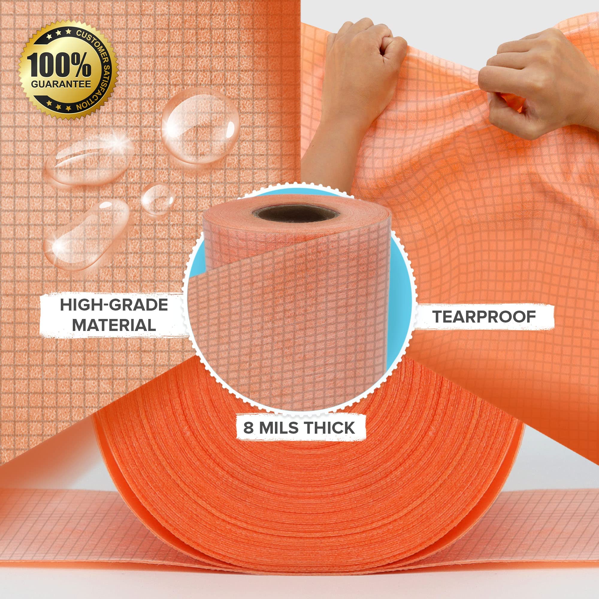 Mua JJ CARE Waterproofing Membrane [3.3ft x 65.7ft] - 8Mils ...