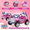 Power Wheels Disney Princess Jeep Wrangler Ride-On Battery Powered ...