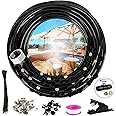 Amazon.com: Misters for Outside Patio, Outdoor Misting Cooling System ...