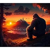 Amazon.com: Bigfoot Fabric Panel for Quilting Crafting Sewing Quilt ...
