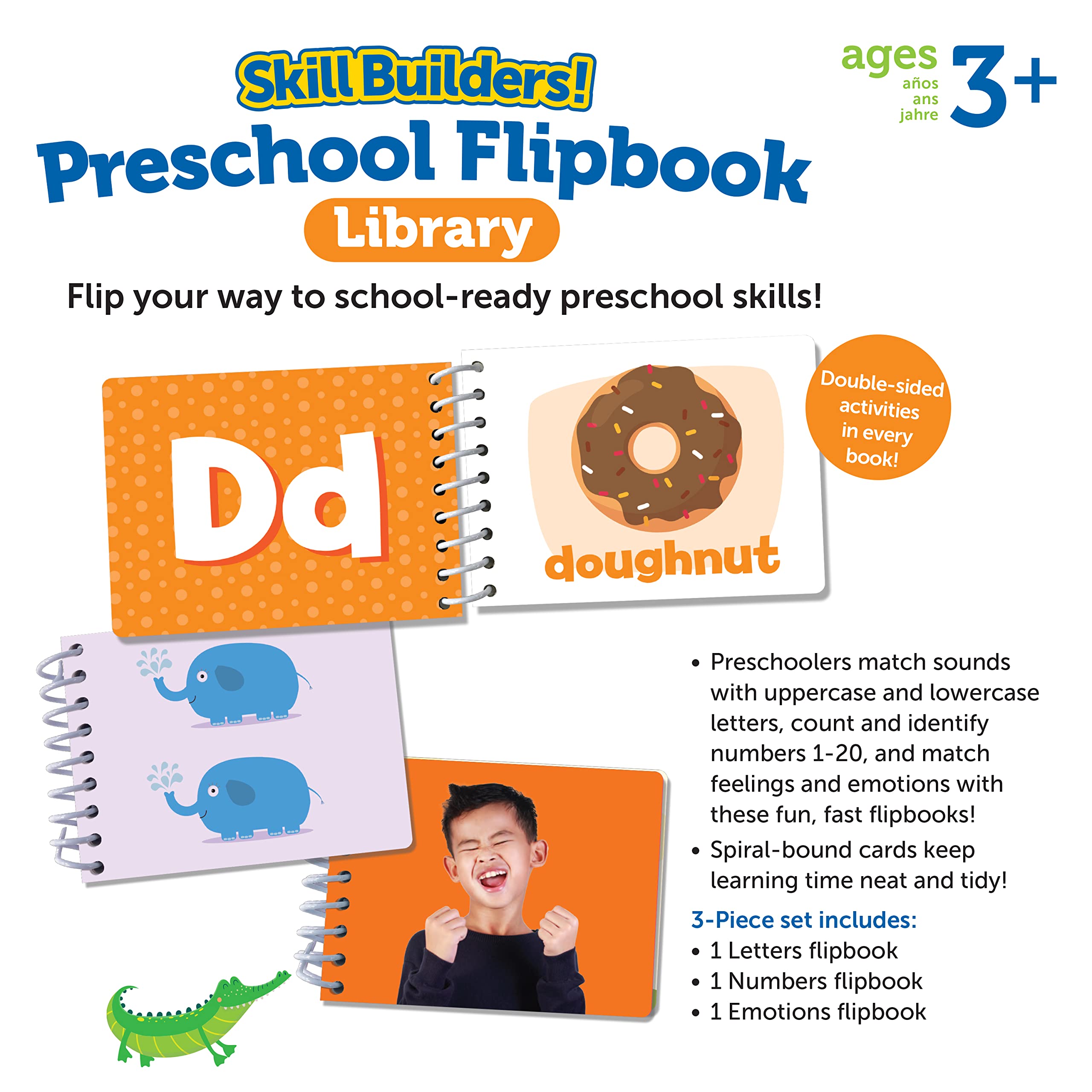 Mua Skill Builders! Preschool Flipbooks -3 Pieces, Ages 3+, Preschool ...