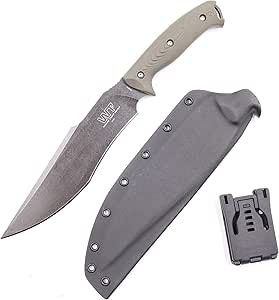 Amazon.com: Work Tuff Gear Lanzeta 7.9 inches Full Tang Fixed Blade ...