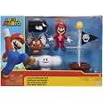Amazon.com: Super Mario Cloud World Diorama Set with 2.5" Propeller ...