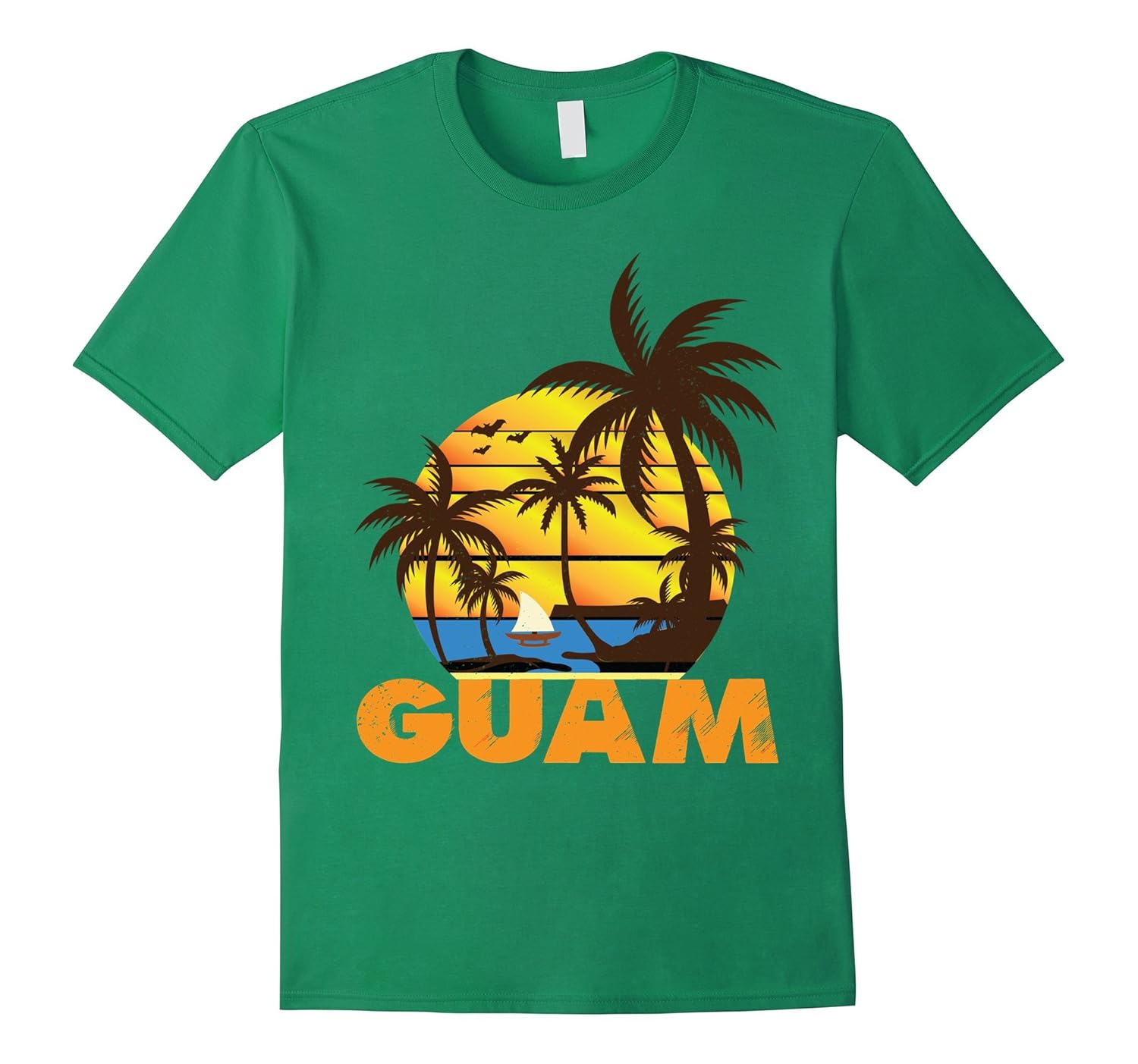 671 Guam USA Seal Retro Art Tshirt Guamanian Chamorro Tees-TJ – theteejob