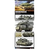 Amazon.com: Academy Israeli MBT Merkava Military Land Vehicle Model ...