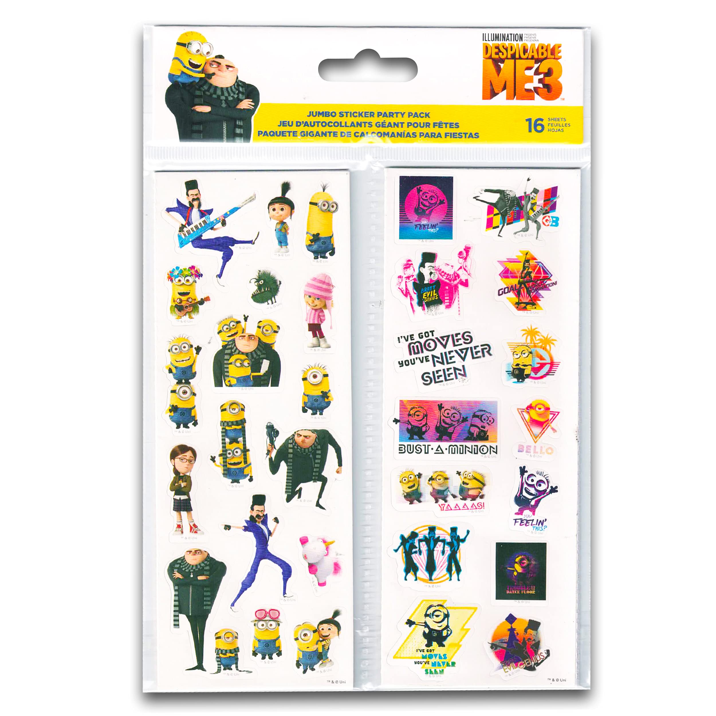 Mua Despicable Me Minions Coloring Book with Stickers ~ 100 Minions ...