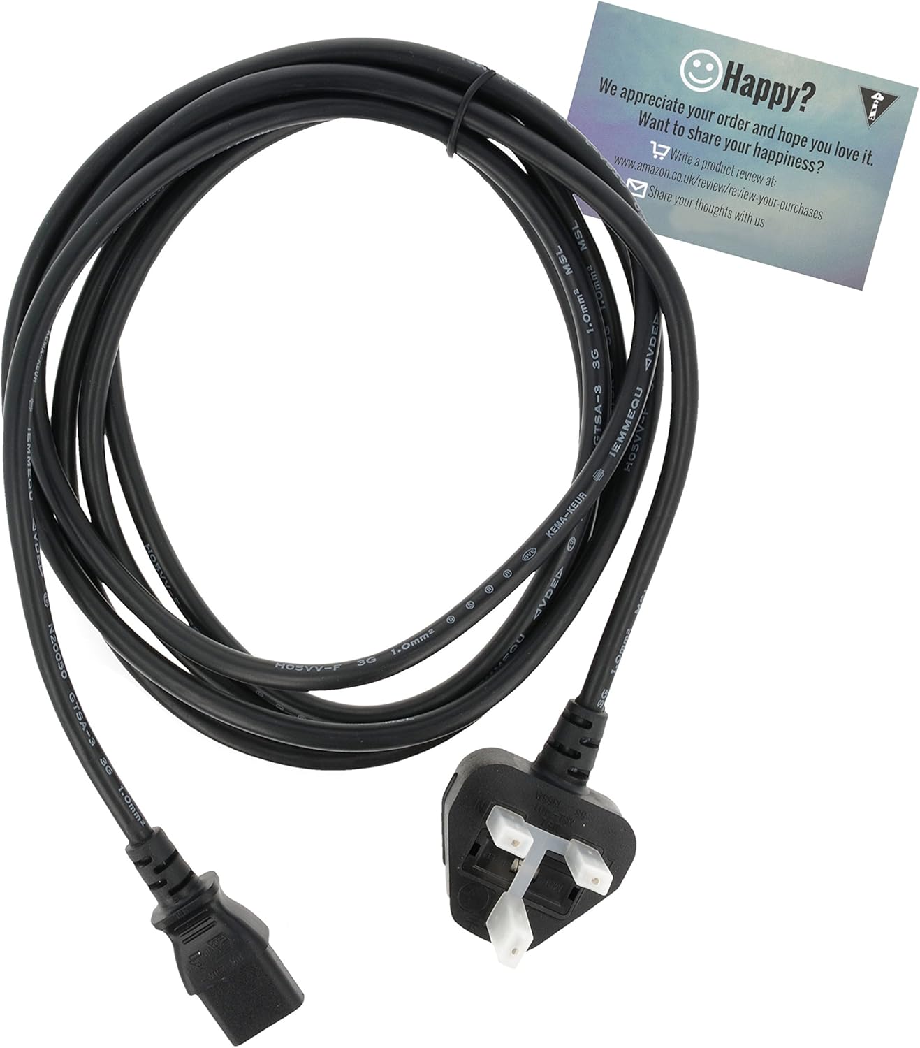 Storm&Lighthouse Kettle Lead Computer Power Cable (1.8m) – BigaMart