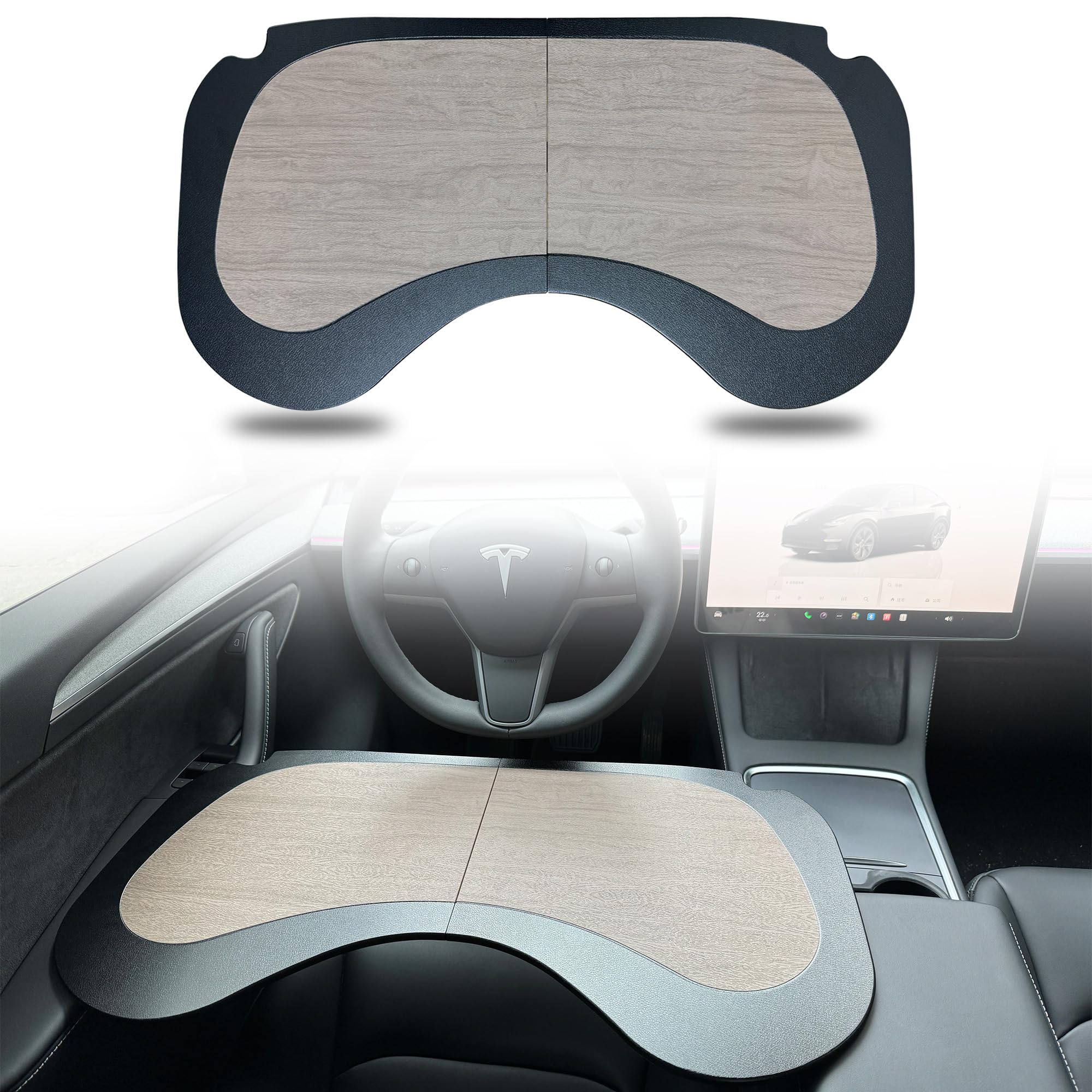 Smasener for Tesla Model 3 Model Y Car Laptop Table, Car Dining Table ...