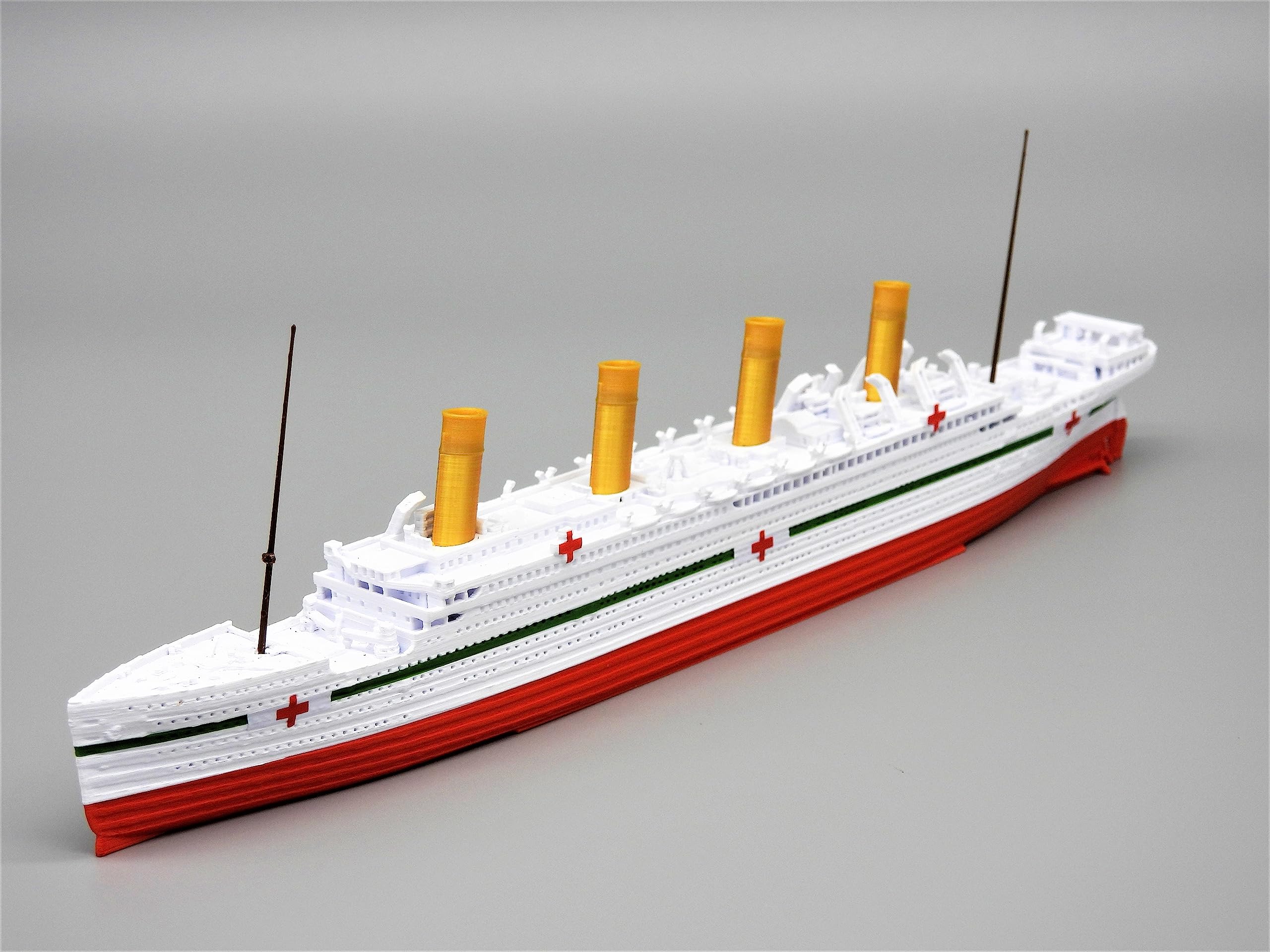 HMHS BRITANNIC Model - Highly Detailed Replica Historically Accurate No ...