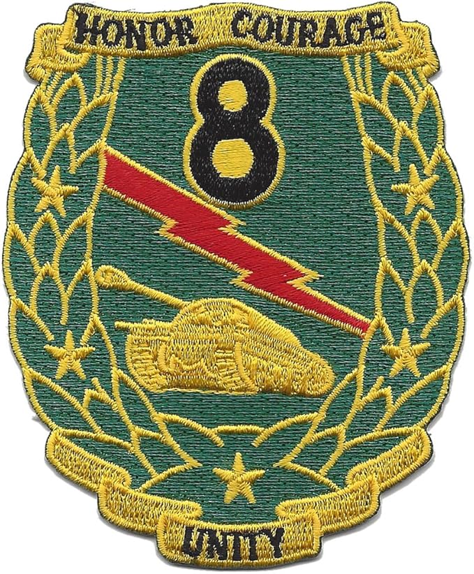 Amazon.com: 8th Tank Battalion Patch: Clothing