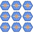 Amazon.com : Solar Sun Rings Octagon Sunburst (9 Pack) : Patio, Lawn ...