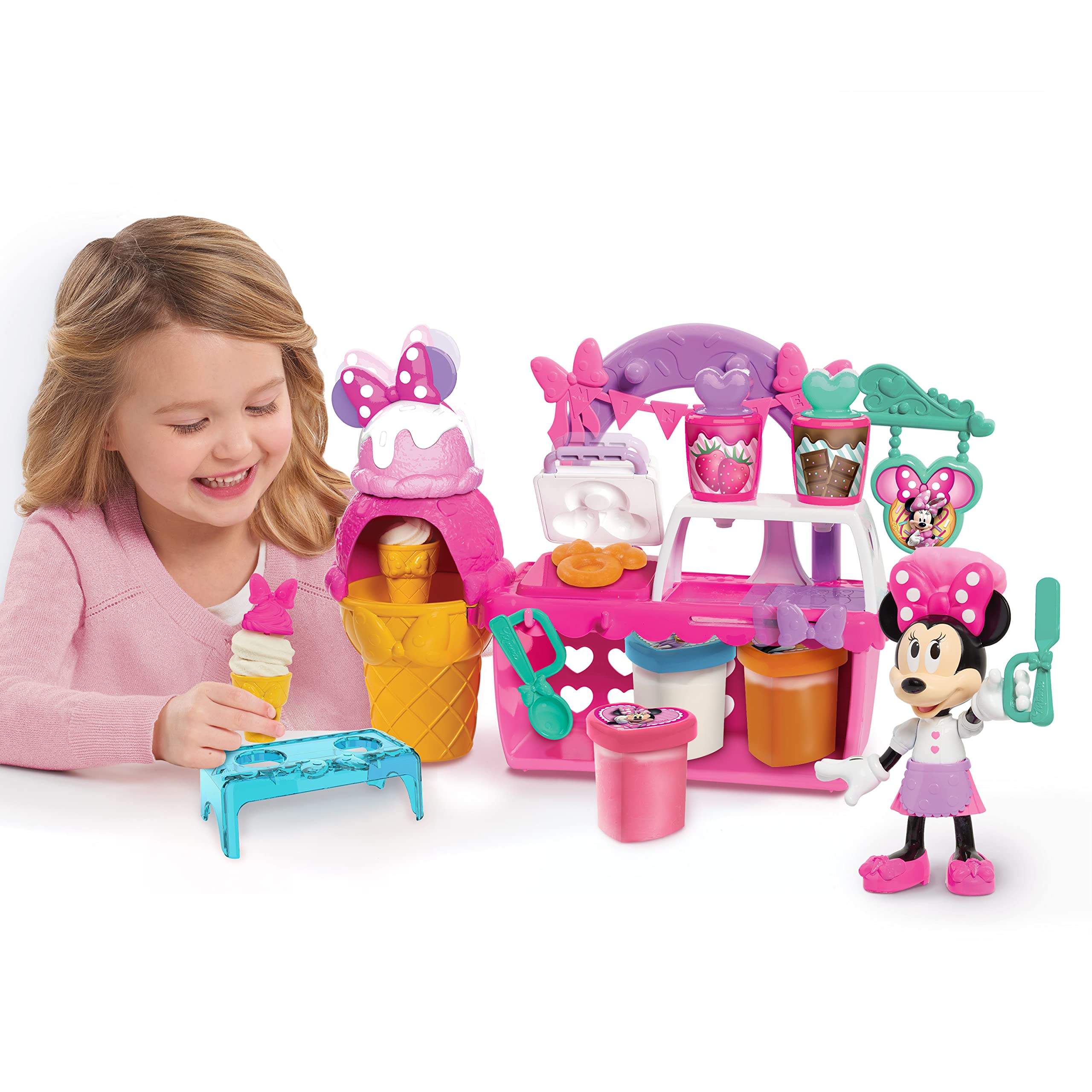 Mua Disney Junior Minnie Mouse Sweets & Treats Shop, 16 Piece Pretend ...