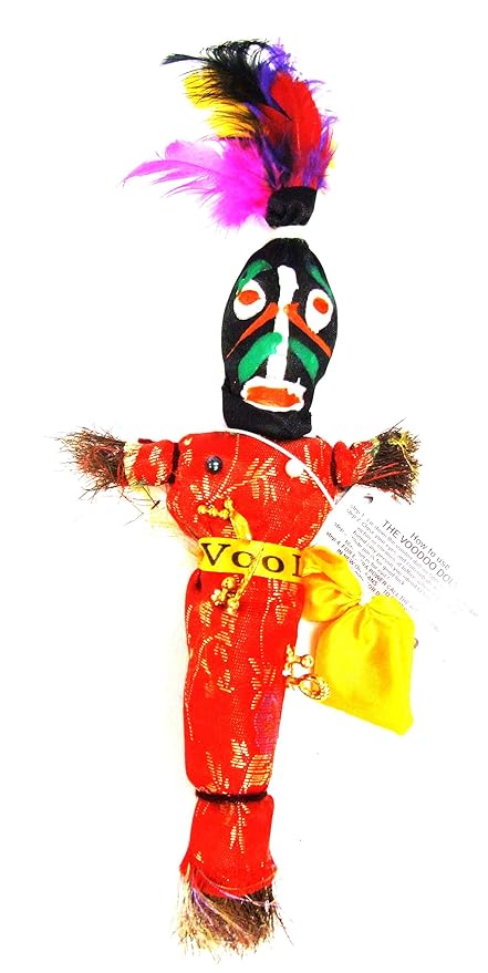 Amazon.com: Voodoo Doll K-4 Good Luck Power Money Health Prosper ...
