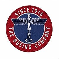 Amazon.com: ItsYourAirplane.com Boeing Script Embroidered Felt Patch ...