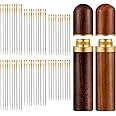 Amazon.com: (60 Gold Needles) Easy Self-Threading Needles Kit for Hand ...