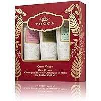Amazon.com : Tocca Holiday Crema Veloce Hand Cream Set - 3 x 1.5 oz ...