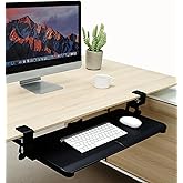 Amazon.com: Seville Classics Airlift Ergonomic Desk Keyboard and Mouse ...