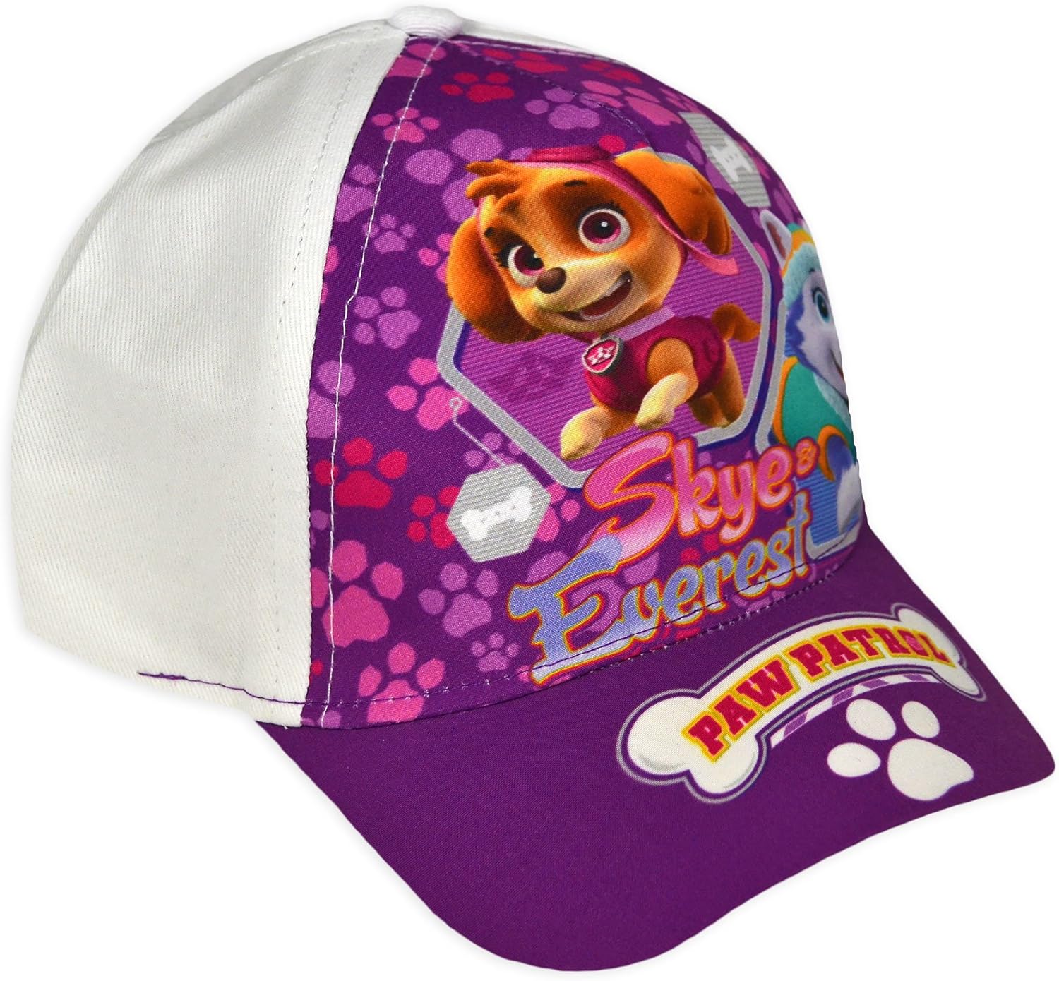 Girls Nickelodeon Paw Patrol Summer Cap New Kids Syke Everest Print ...