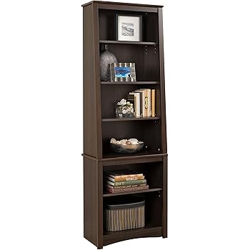 Amazon.com: Threshold Carson Narrow Bookcase - Espresso Finish: Kitchen ...