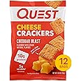 Amazon.com : Quest Nutrition Cheese Crackers, Cheddar Blast, High ...