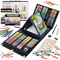 Art Kit, 272 Pack Art Set Drawing Kit for Kids Girls Boys, Deluxe Gift ...