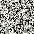 SIMIRON 40 lb Box Decorative Chip Flakes for Epoxy Floor Coating (FB-411 Domino Blend 1/4" Size ...