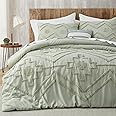 Amazon.com: Oli Anderson Queen Comforter Set, Boho Tufted Fluffy ...