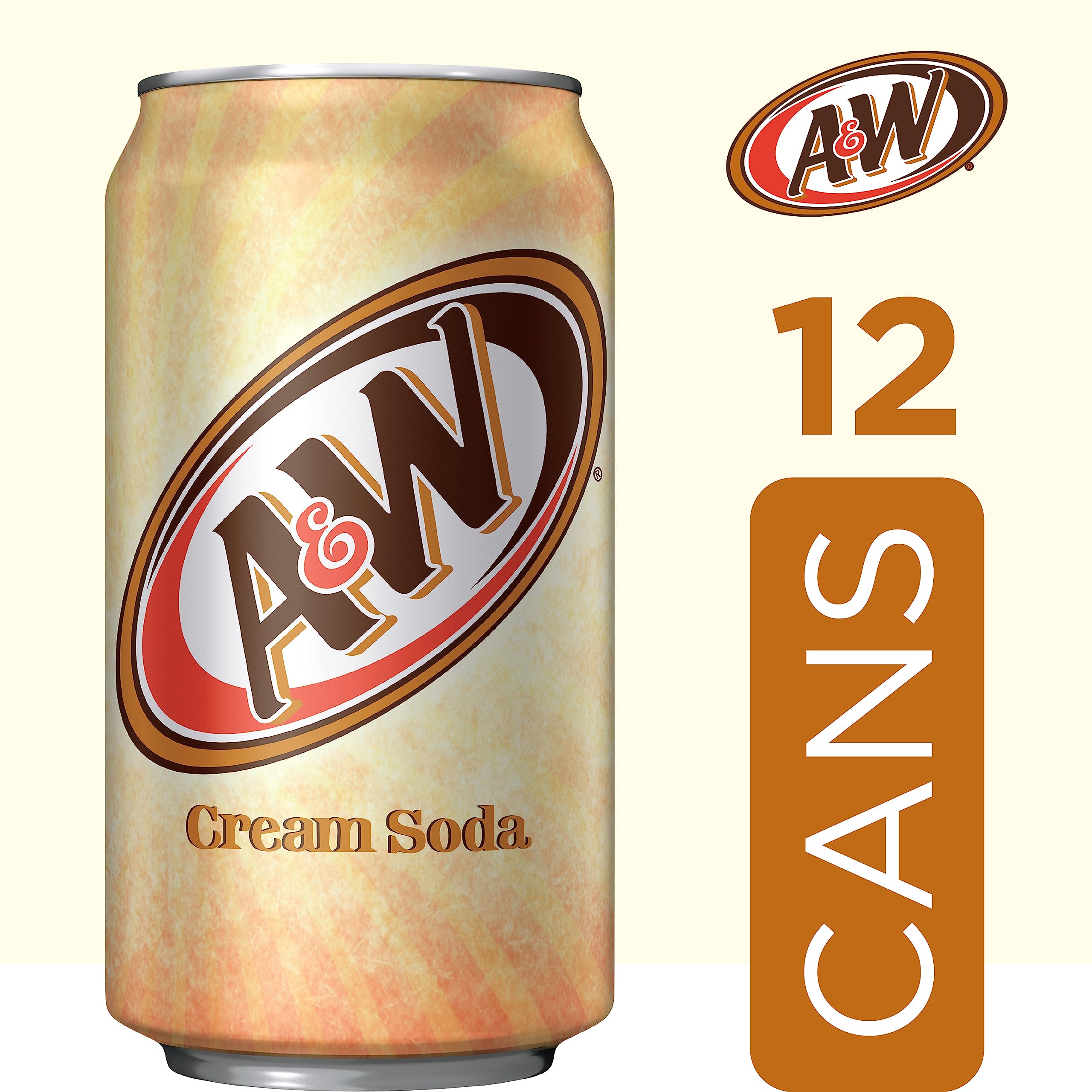 Mua A&W Cream Soda, 12 fl oz cans, 12 pack trên Amazon Mỹ chính hãng ...
