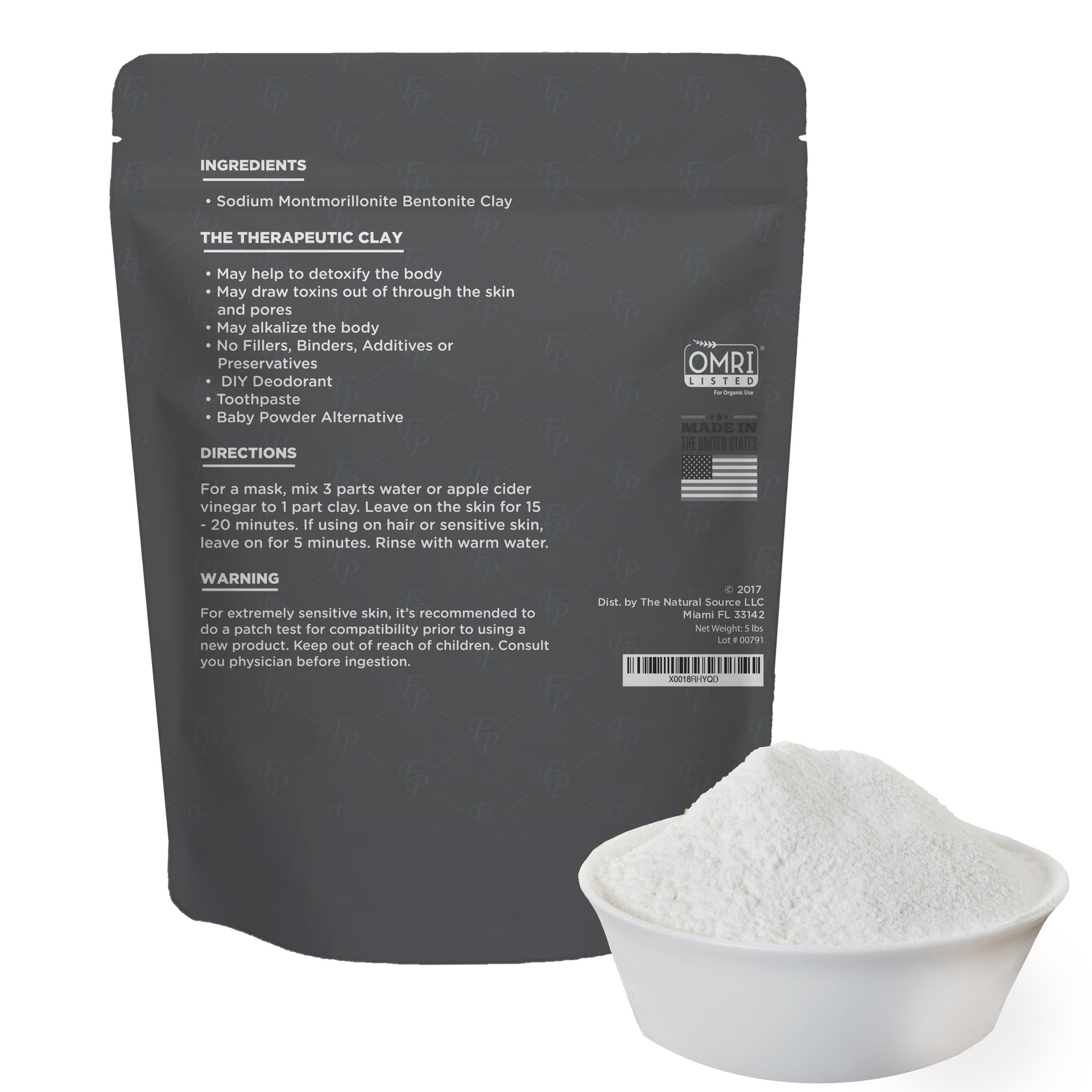 Mua Bentonite Clay Food Grade Powder 2 Lb – Natural Heavy Metal Detox ...