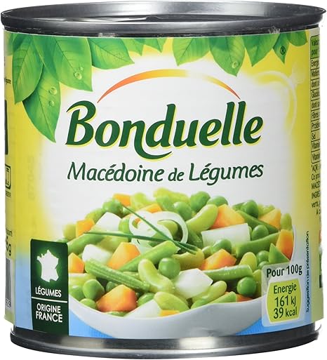 Bonduelle Macédoine de Légumes 265 g - Lot de 6: Amazon.fr: Epicerie