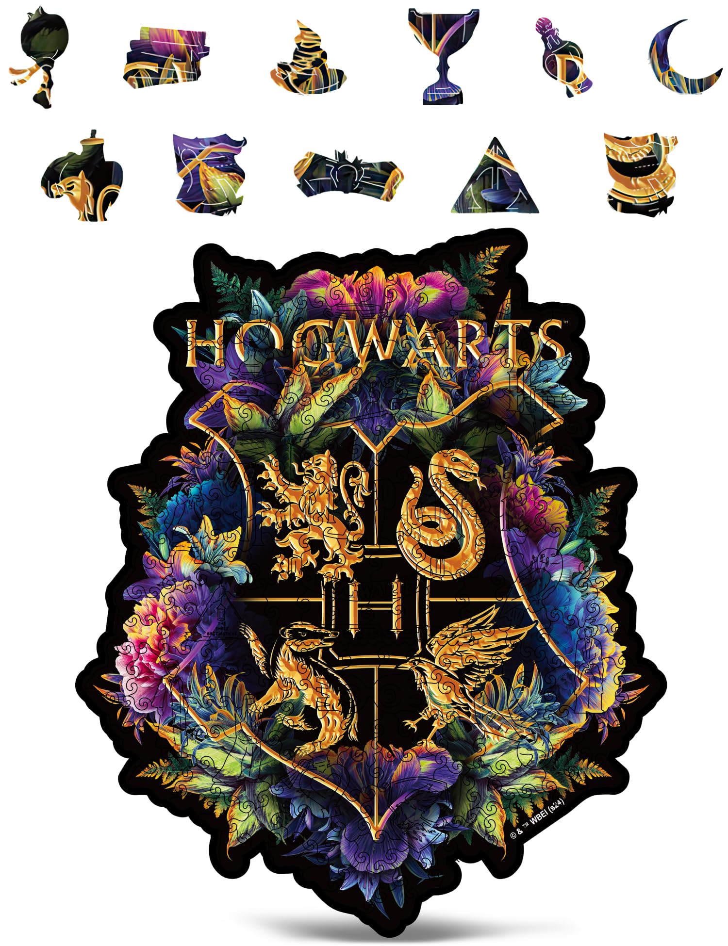 Crafthub Harry Potter Wooden Puzzles for Adults – A3 Size with 201 ...