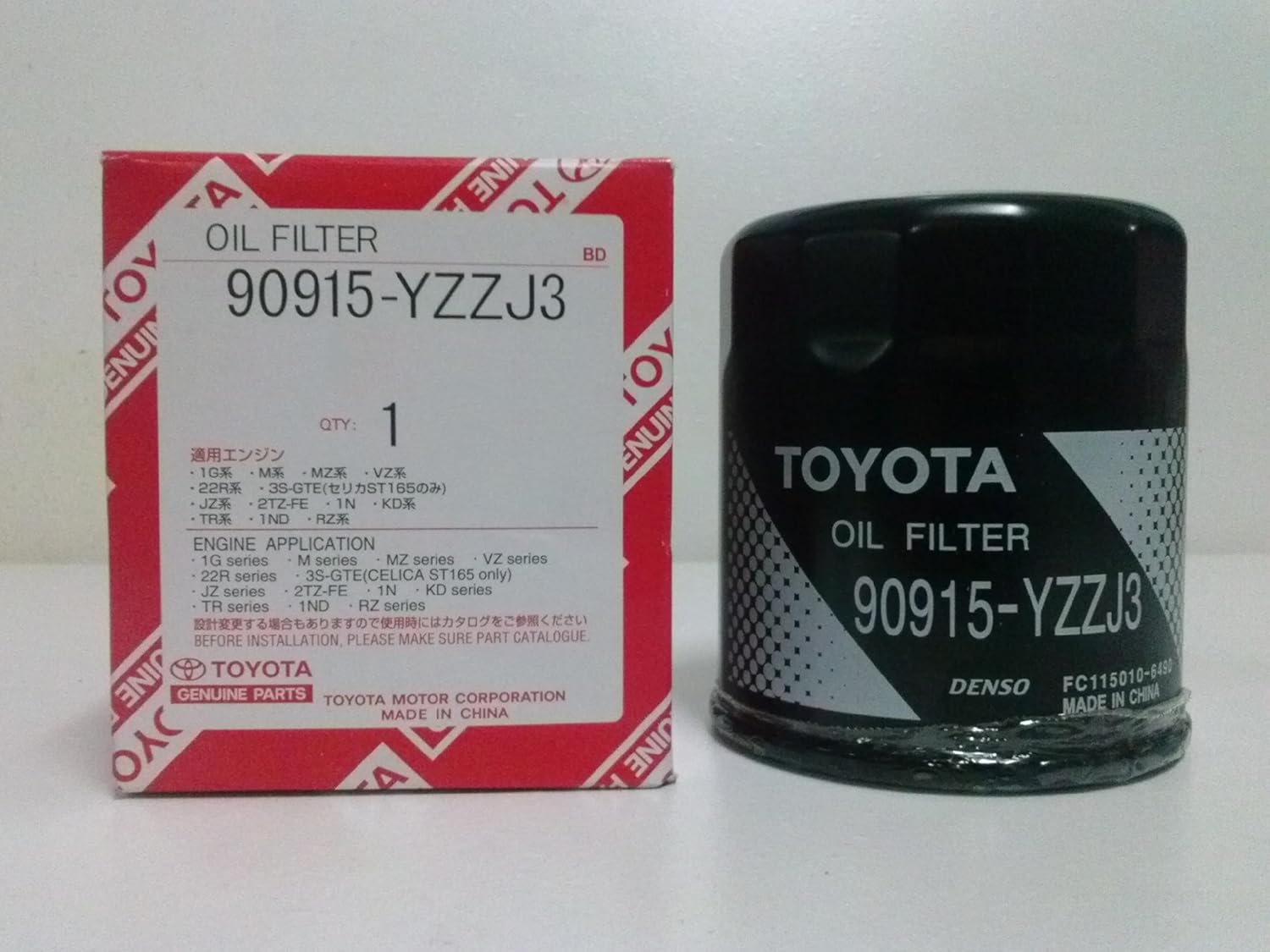 Oil filter Genuine, 90915-YZZj3: Amazon.co.uk: Car & Motorbike