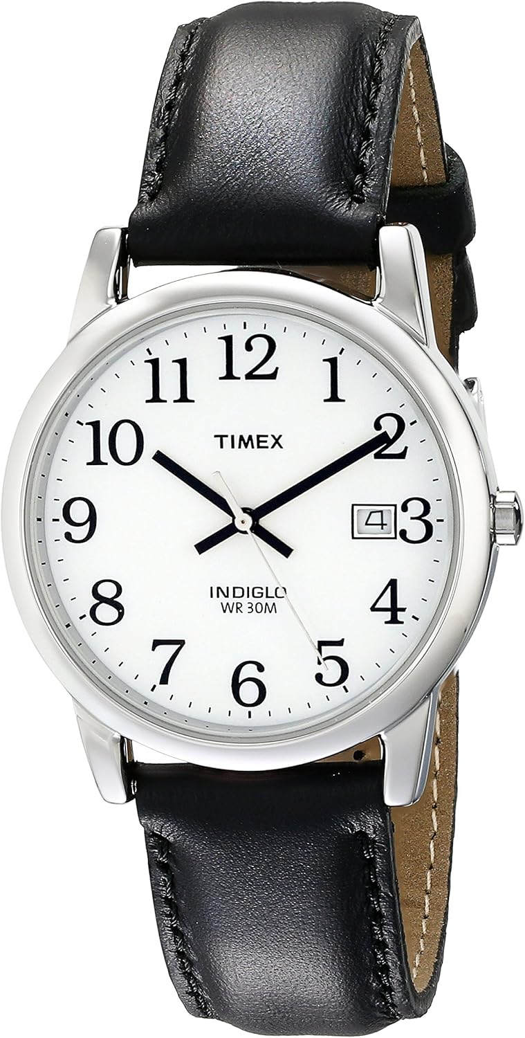 Reloj Timex Easy Reader para Hombres 35mm, pulsera de Piel: Timex ...