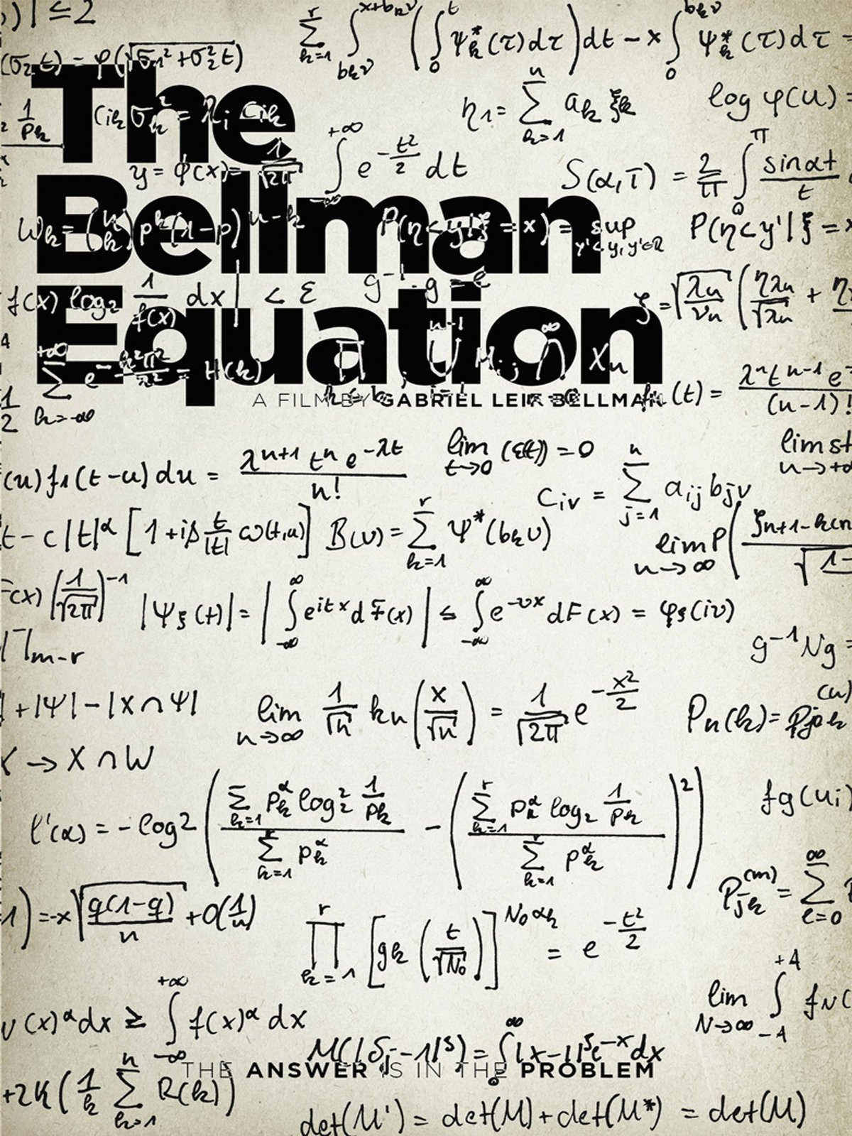 Watch The Bellman Equation | Prime Video