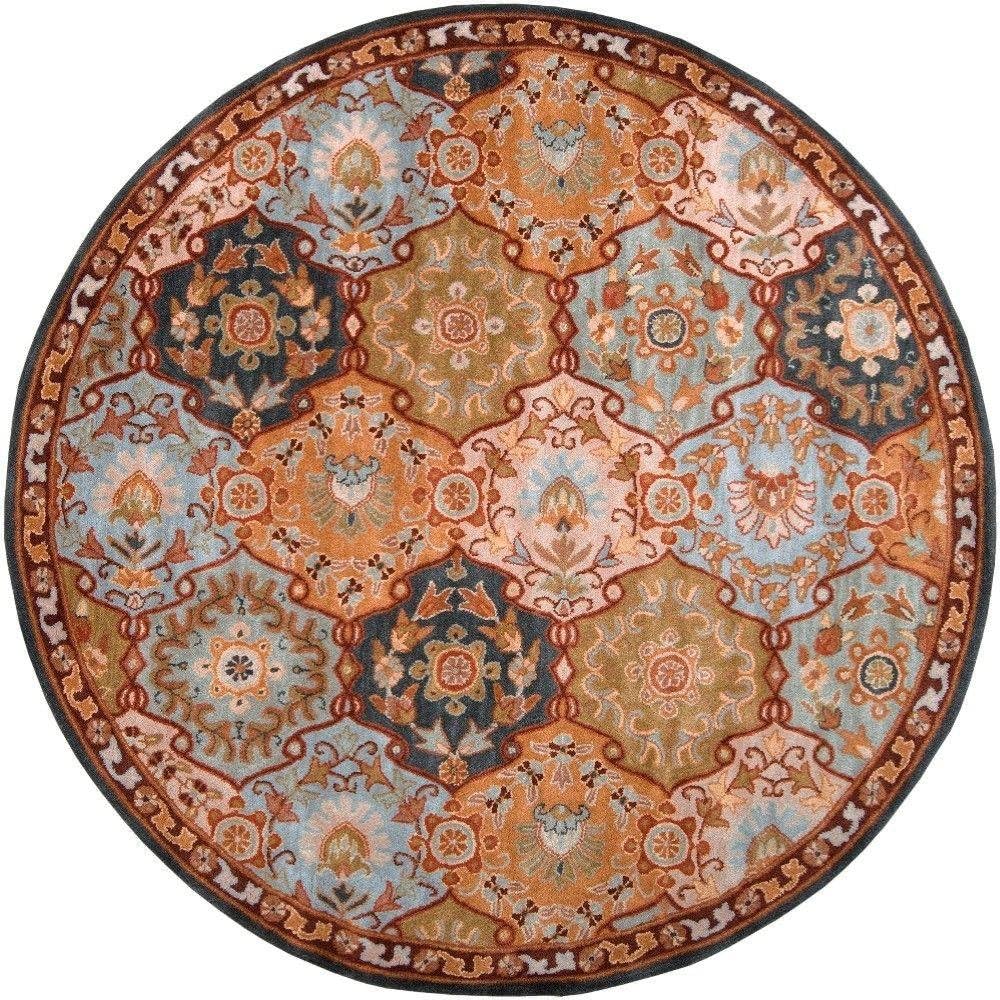 Amazon.com: John Blue 9 ft. 9 in. Round Area Rug: Kitchen & Dining