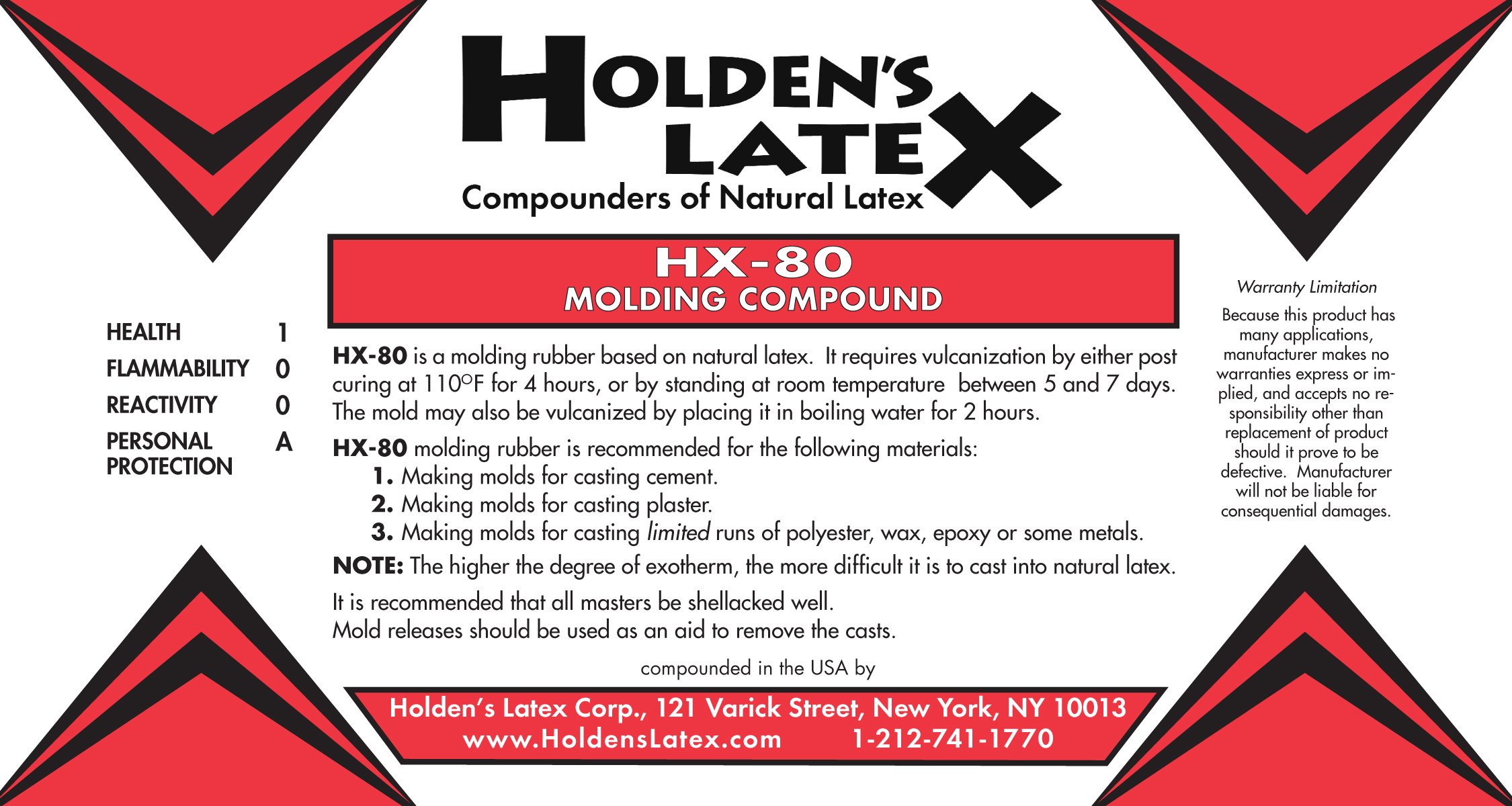 HX-80 - Mold Making Latex - Gallon Unit on Galleon Philippines