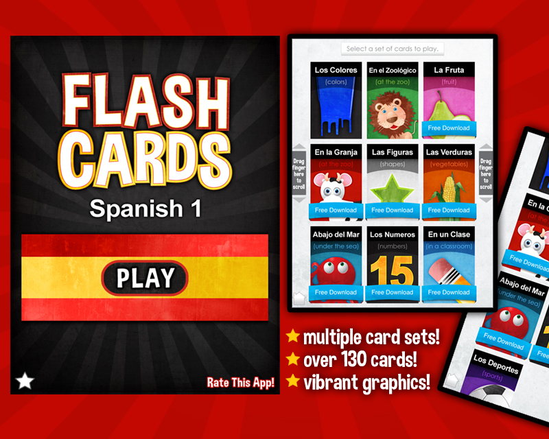Flash Cards - Spanish 1:Amazon.com:Appstore for Android