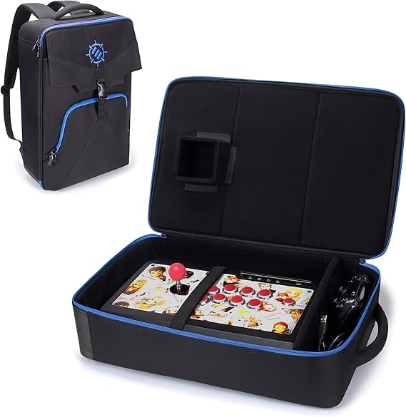 ENHANCE Arcade Fight Stick Backpack Travel Bag - Gaming: Amazon.co.uk ...
