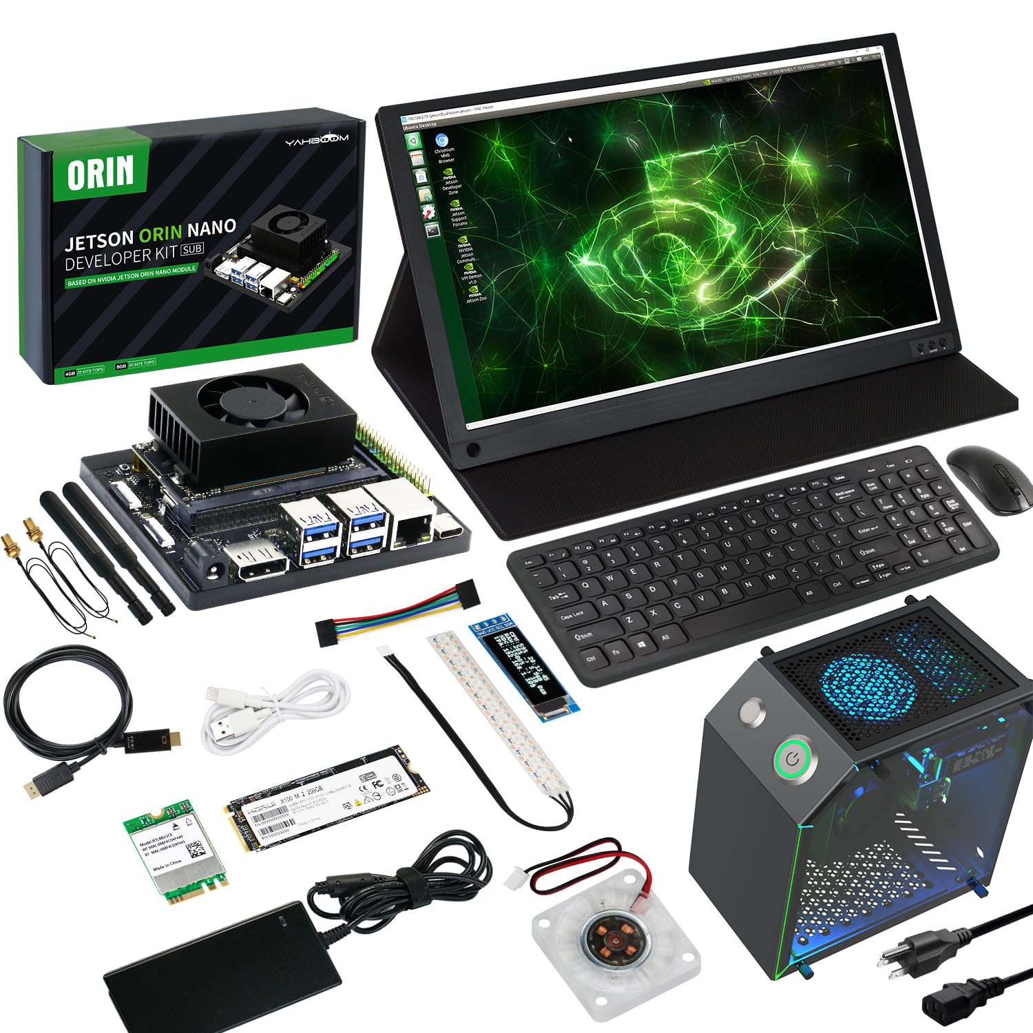 Mua Yahboom Jetson Orin Nano 4GB Developer Bot Kit for AI Robot, 15.6 ...