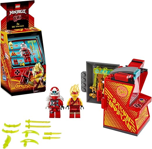 LEGO Ninjago Avatar di Kai Pod Sala Giochi, Set di Costruzioni con 2 ...