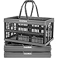 Amazon.com: CleverMade 16L Collapsible Reusable Plastic Grocery ...