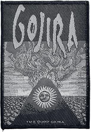 Amazon.com: Gojira Men's Magma Woven Patch Black: Clothing