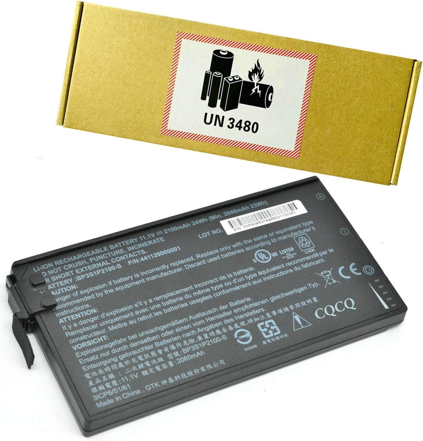 Amazon.com: CQCQ BP3S1P2100 BP3S1P2100-S Compatible Battery Replacement ...