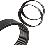 2 (Two) Drive Belts Fits Mastercraft 55-3504-4 Wet Sharpener : Amazon ...