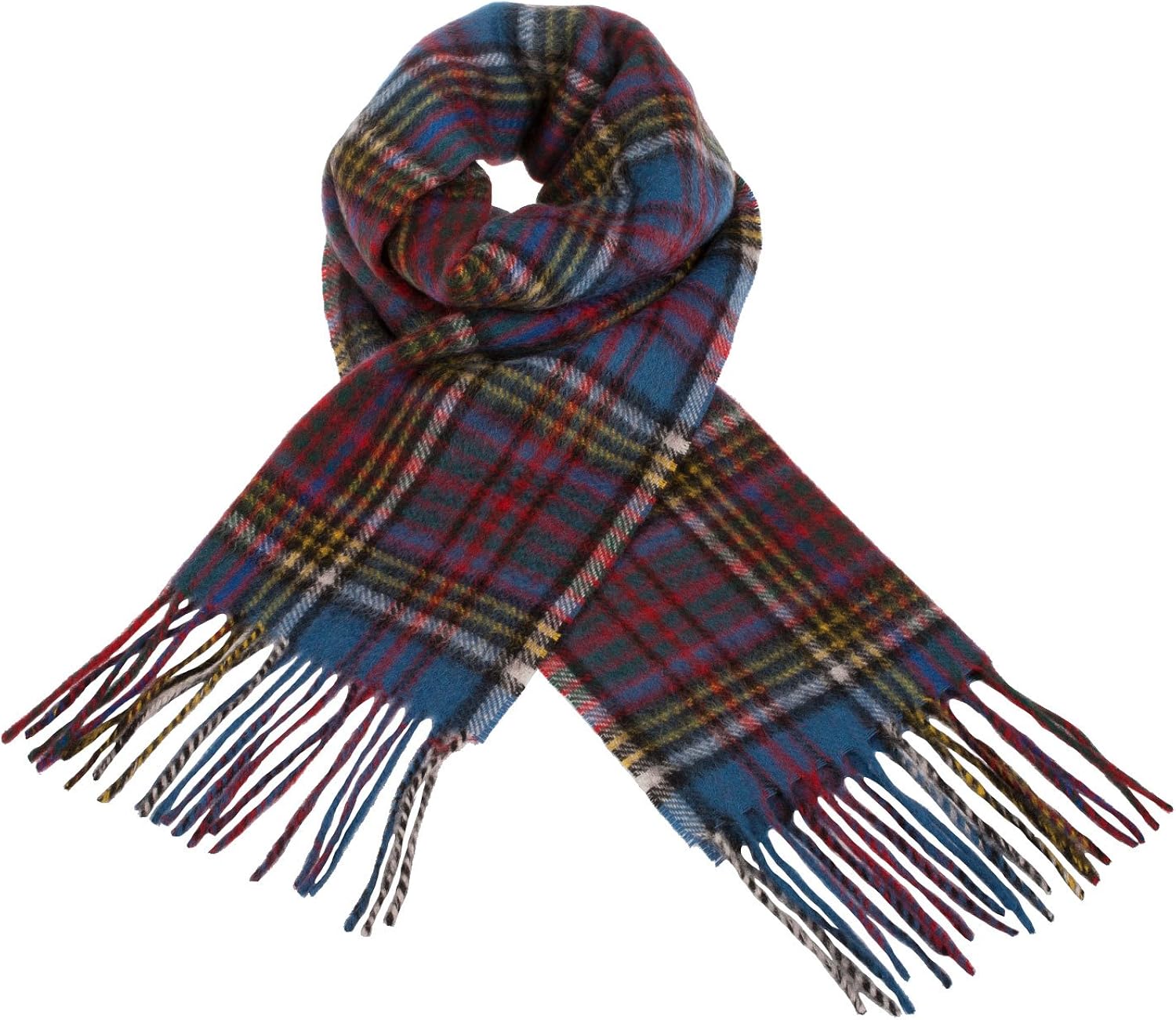 Clans Of Scotland Scottish Tartan Cashmere Scarf Anderson (One Size ...