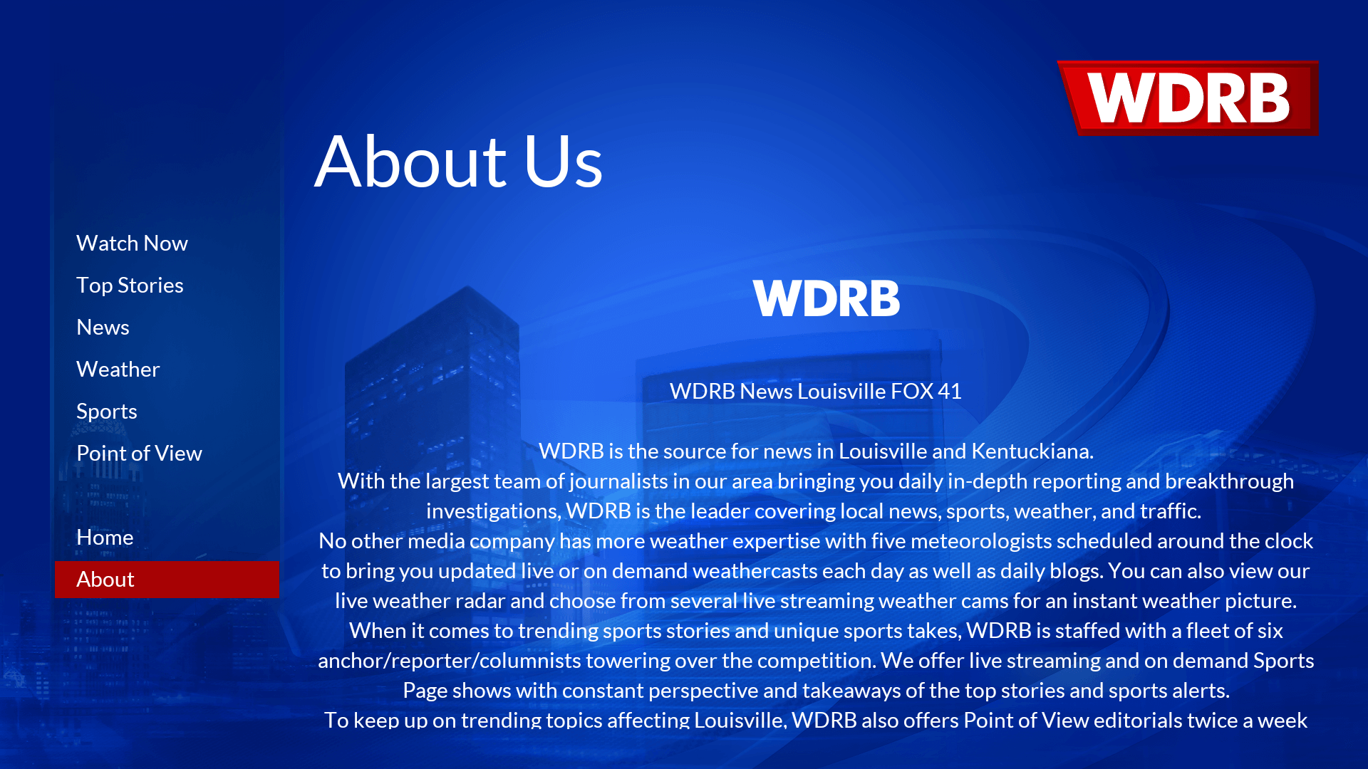 WDRB News Louisville FOX 41:Amazon.com:Appstore for Android