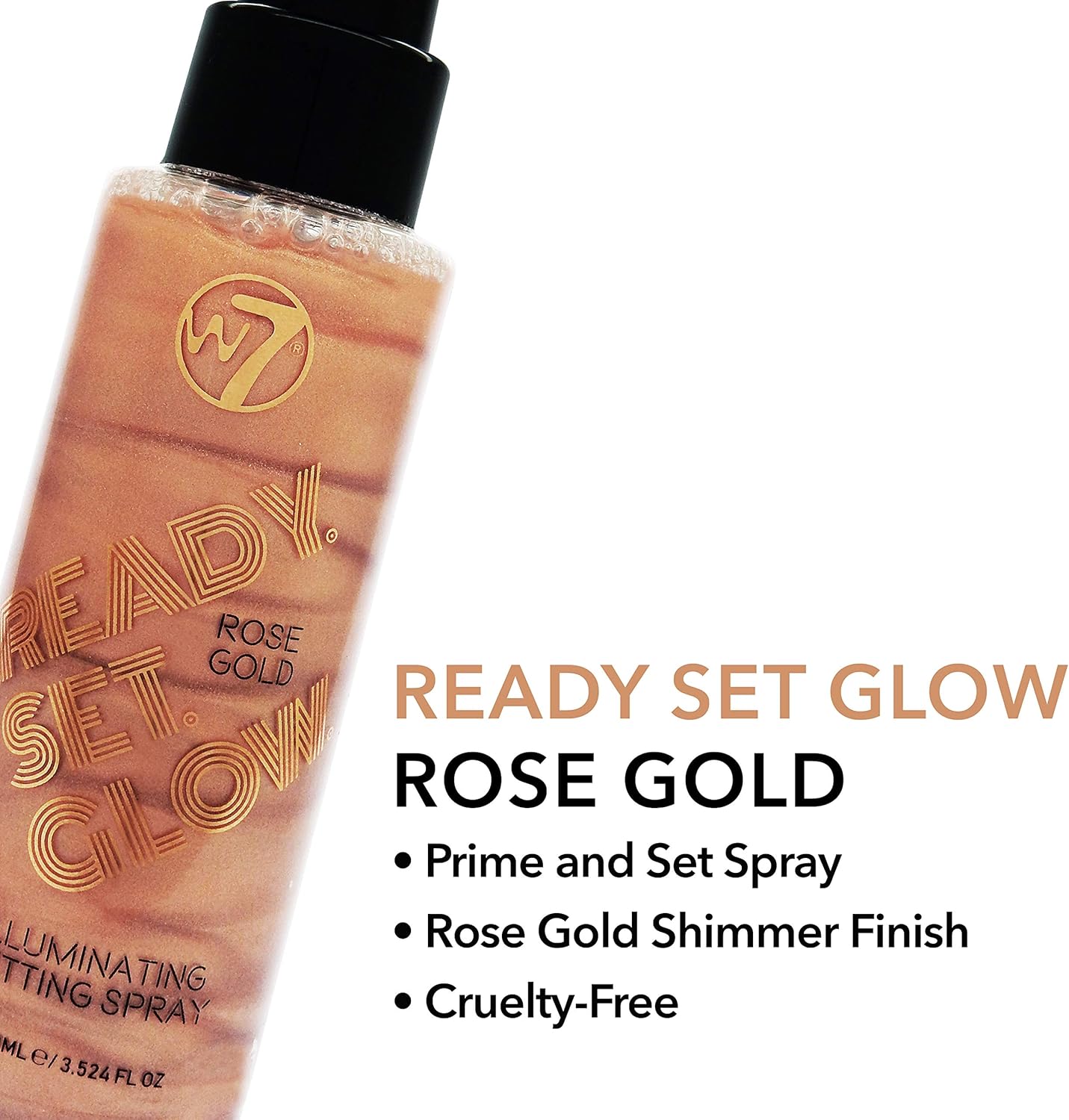 W7 | Ready Set Glow Priming And Setting Spray | Shimmer Face Spray For ...